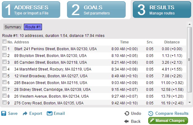 3 steps to use our new route planner - User Guide | MyRouteOnline