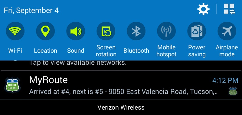 MyRoute App - Navigate a Multi-Stop Route with Android | MyRouteOnline
