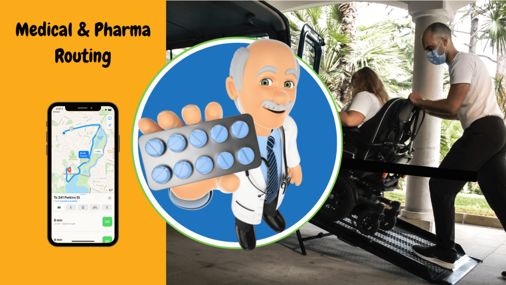 Medical and Pharmacy Route Planning | MyRouteOnline
